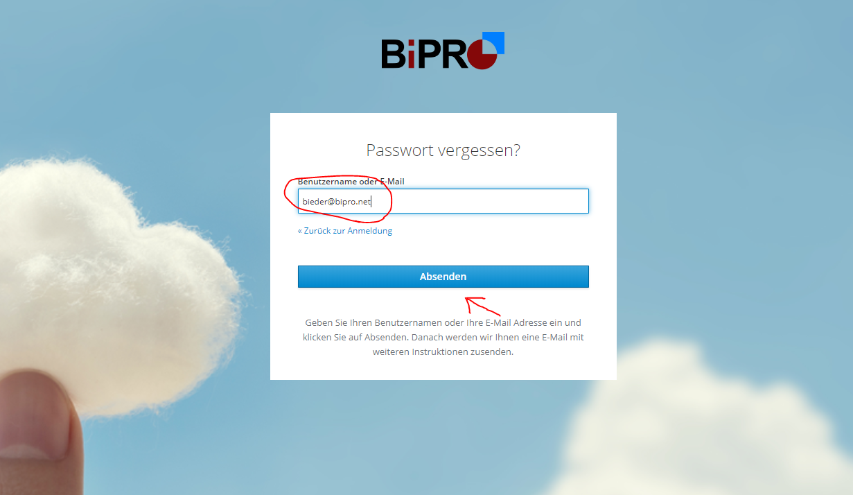 Login Passwort – BiPRO Wiki